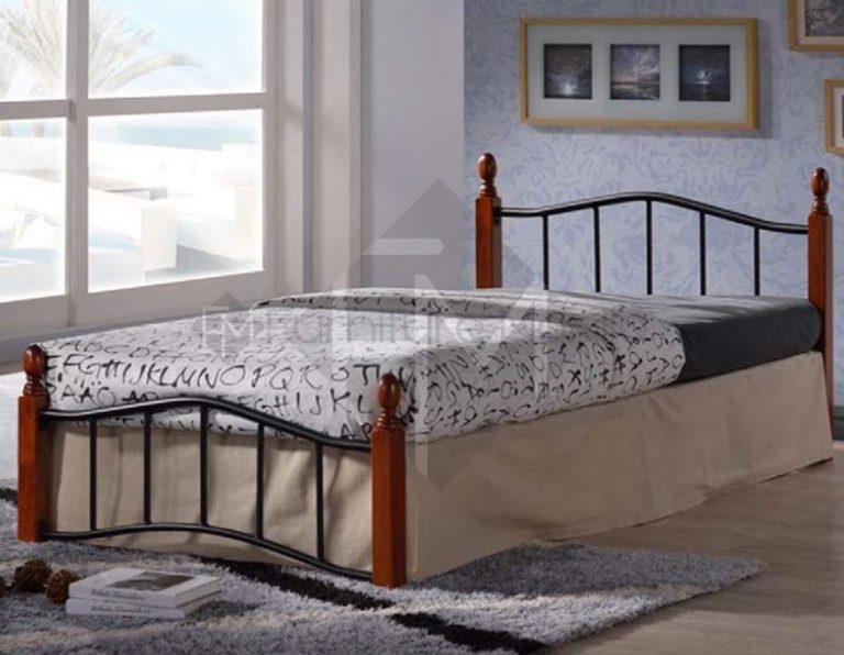 Selleah Solid Wooden Post Bed Frame | Furniture Manila