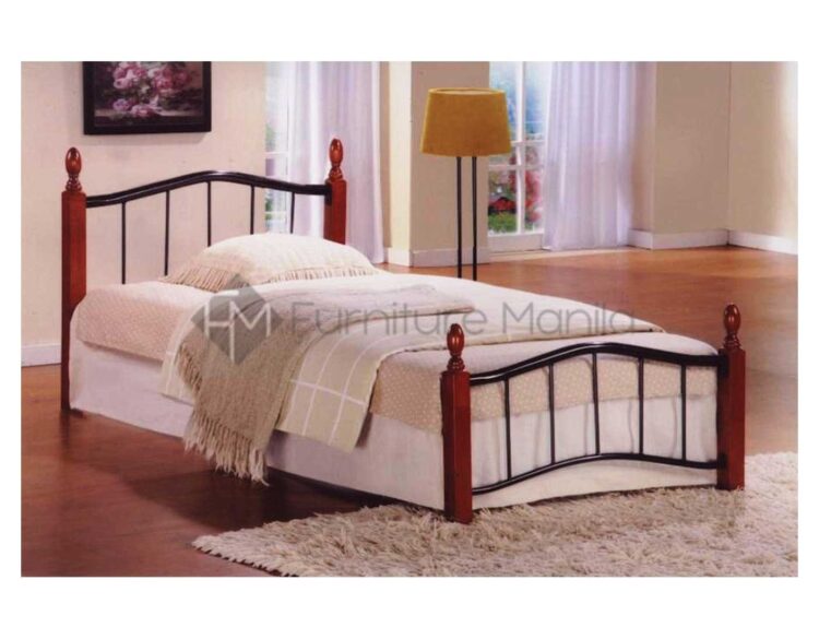 13888 Wooden Post Bed Frame | Furniture Manila