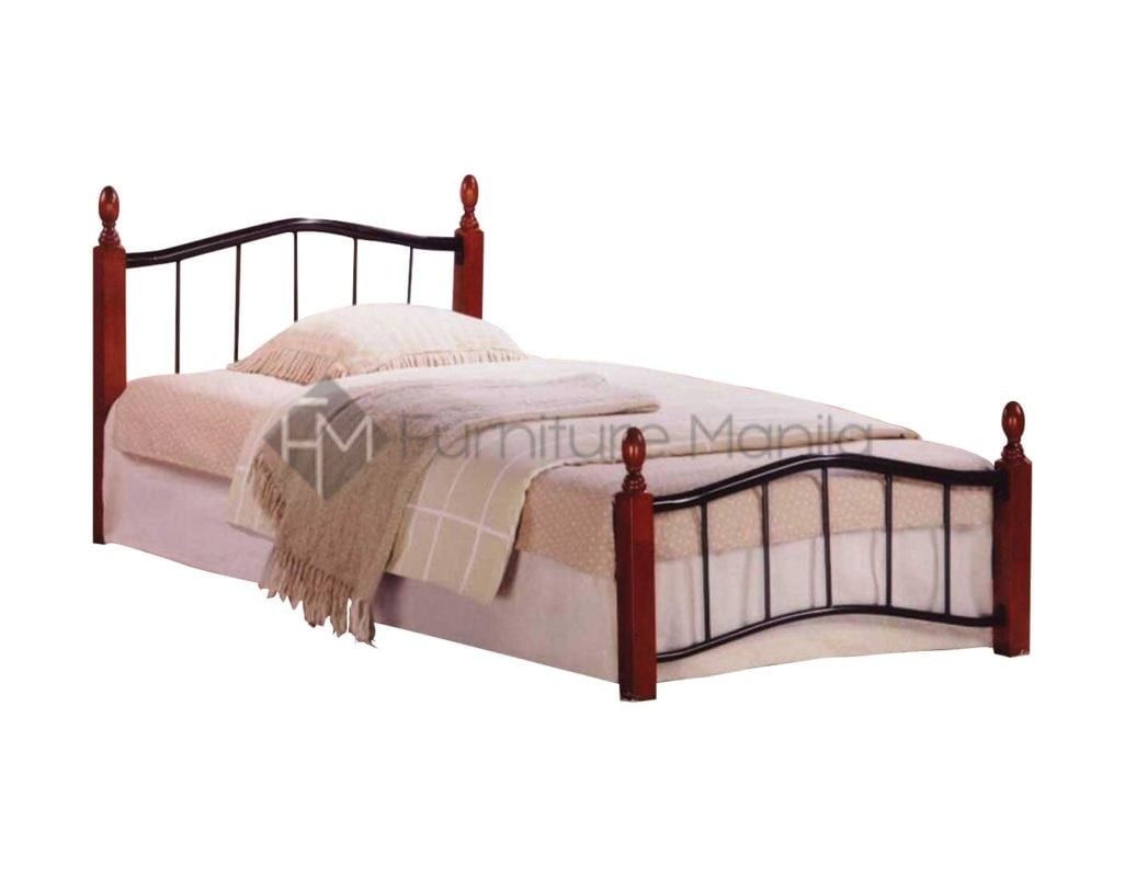 13888 Wooden Post Bed Frame | Furniture Manila