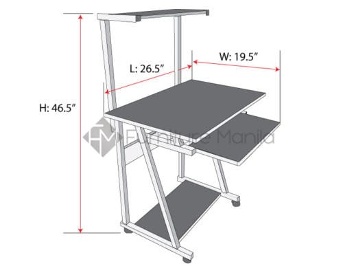767 Computer Table | Furniture Manila