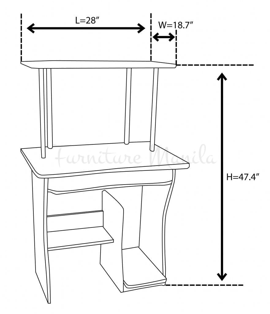 296 Computer Table | Furniture Manila