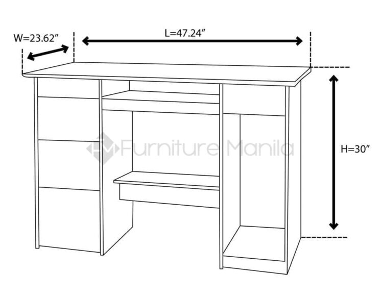 SMP312 Computer Table | Furniture Manila