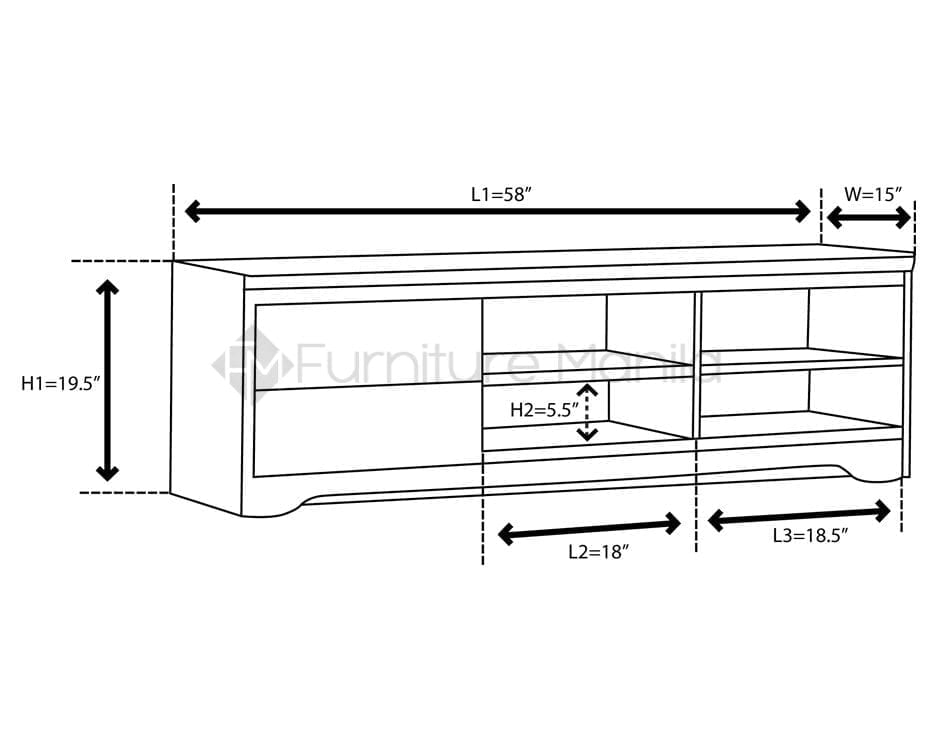 TV90 Entertainment Cabinet | Home & Office Furniture Philippines