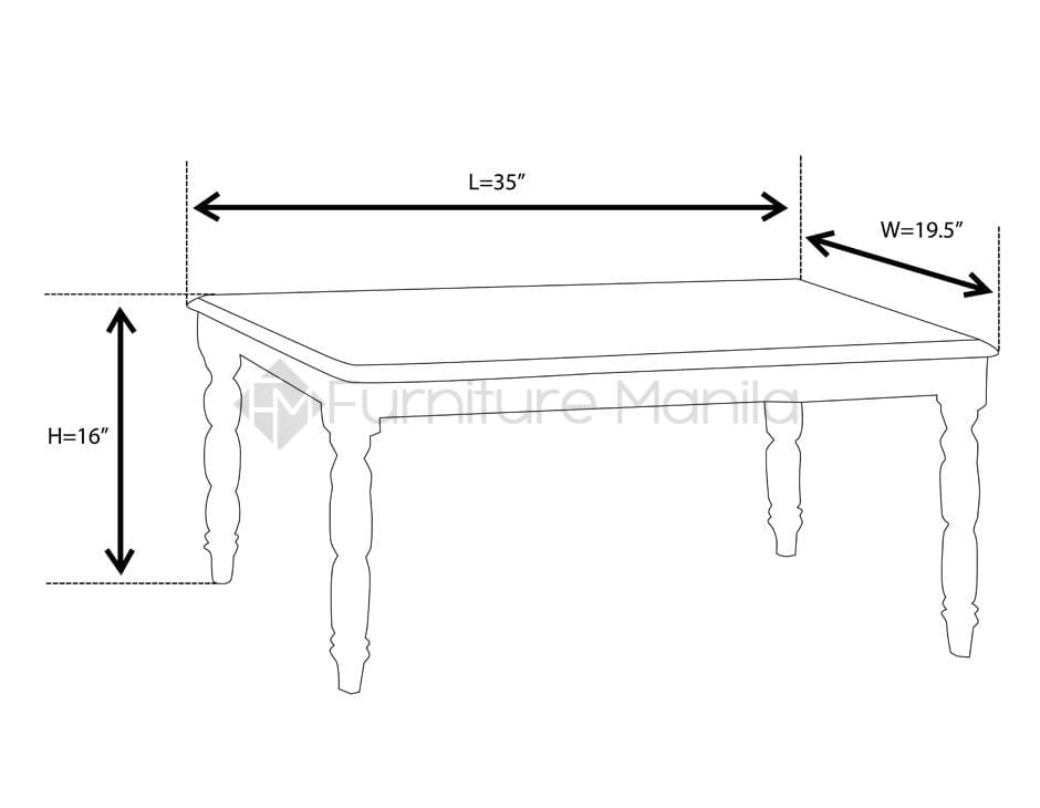 17403 CENTER TABLE | Home & Office Furniture Philippines