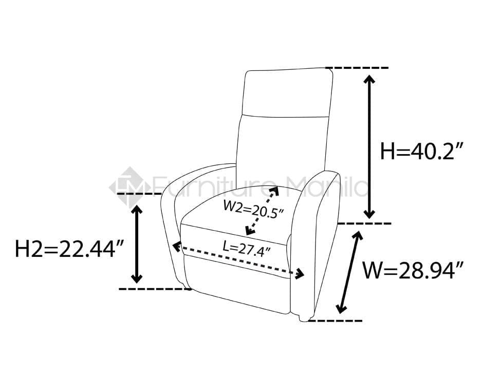 Dimensions Of Recliner Chair at Kyle Melvin blog