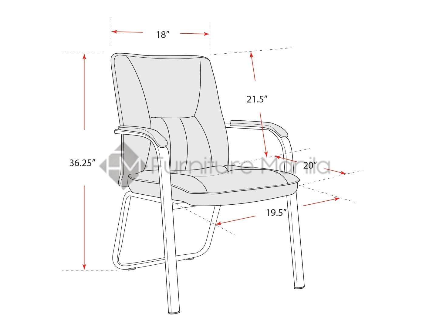 TR200 Visitor's Chair | Furniture Manila