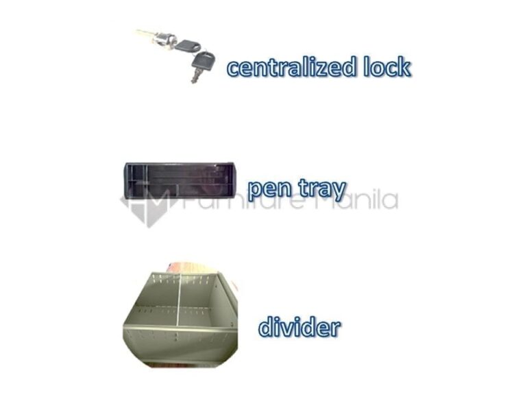 E2 Mobile Pedestal 3-Drawer Cabinet | Furniture Manila