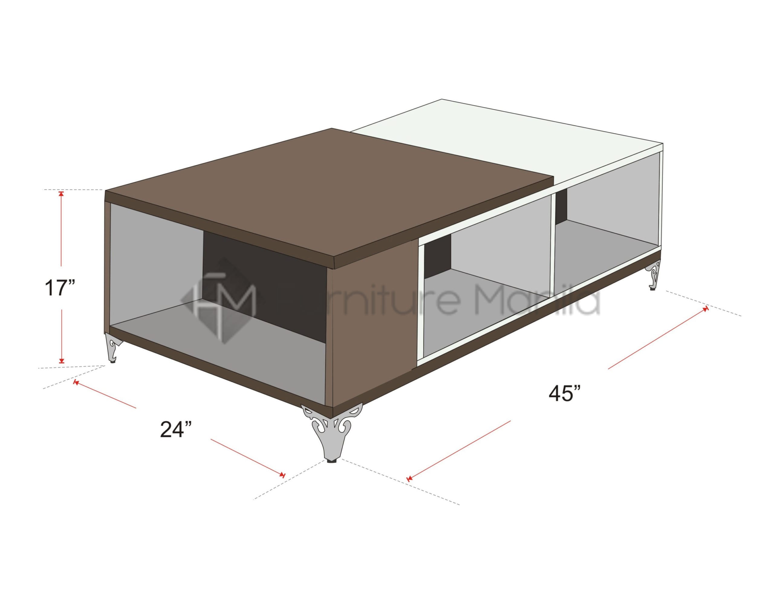 17403 CENTER TABLE | Furniture Manila