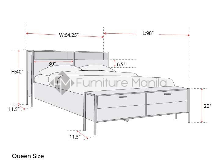What Is The Dimensions Of A Queen Size Bed Frame – Hanaposy