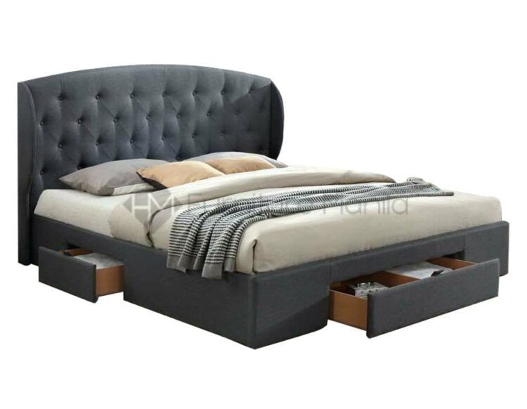 Solanen Bed Frame - Double | Furniture Manila