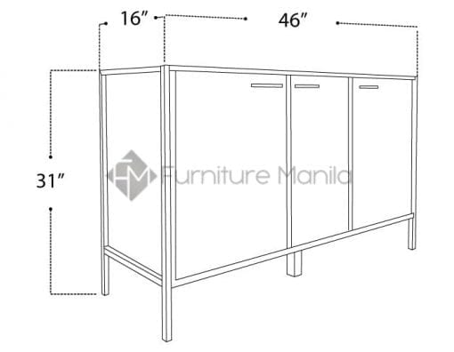 Rustic Buffet Cabinet | Furniture Manila