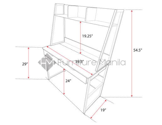 2080 Computer Table | Furniture Manila