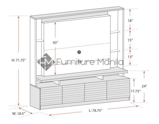 Italian Entertainment Center | Furniture Manila