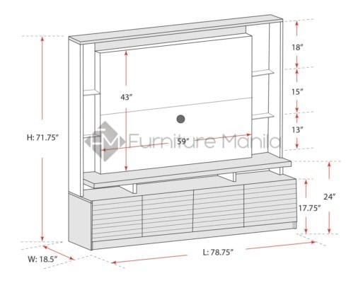 Italian Entertainment Center | Furniture Manila