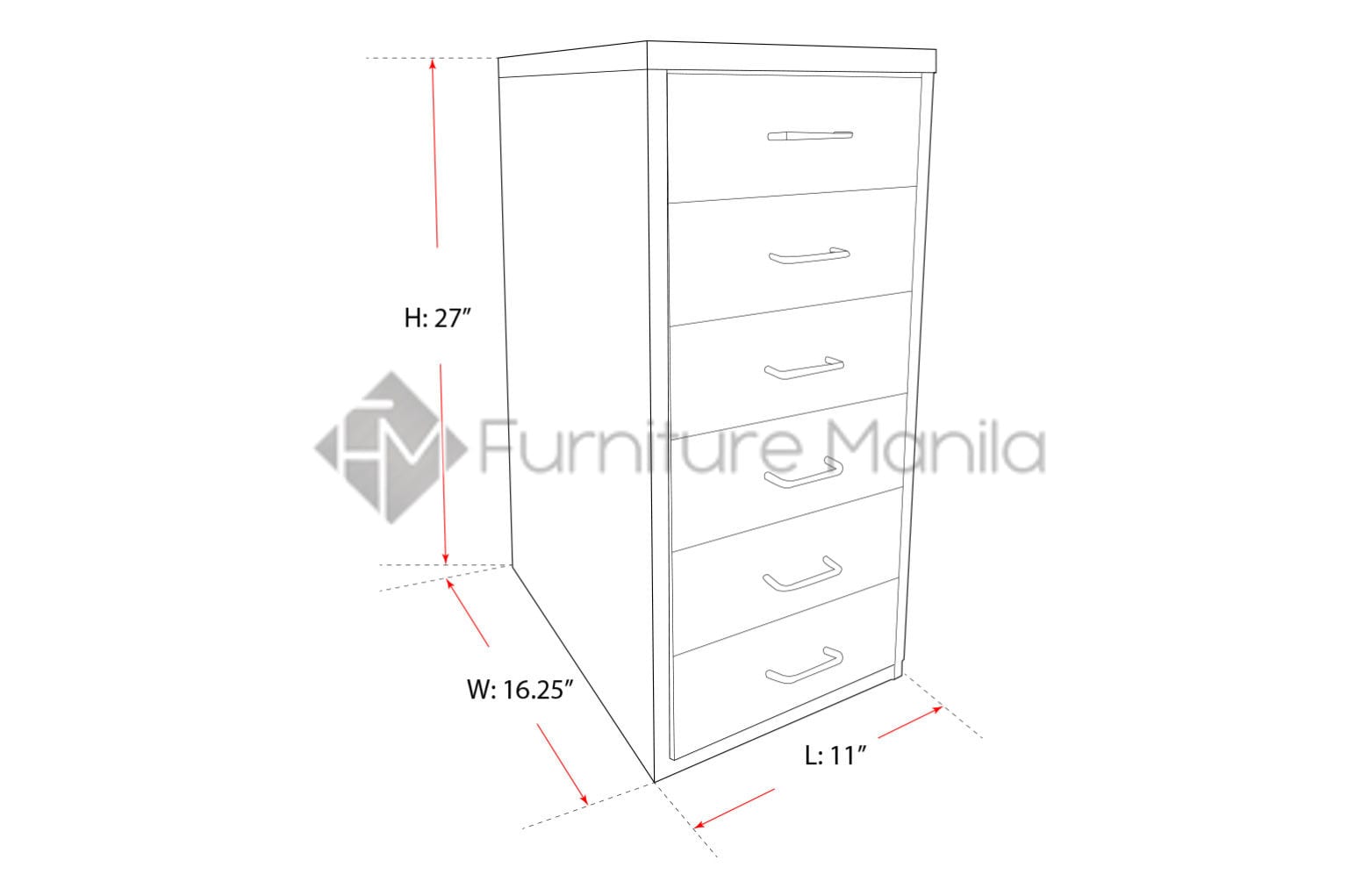 Leed Metal Drawer Organizer | Furniture Manila