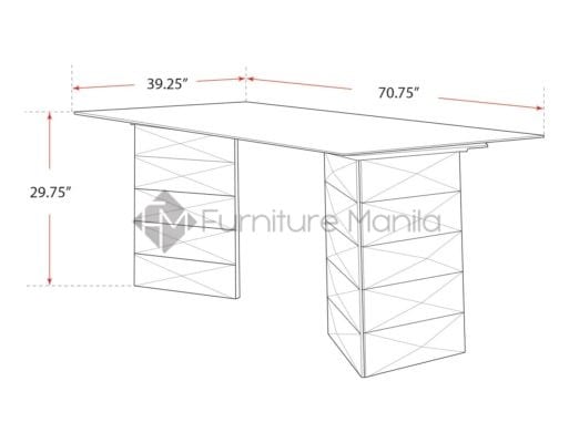 T006 Dining Table | Furniture Manila