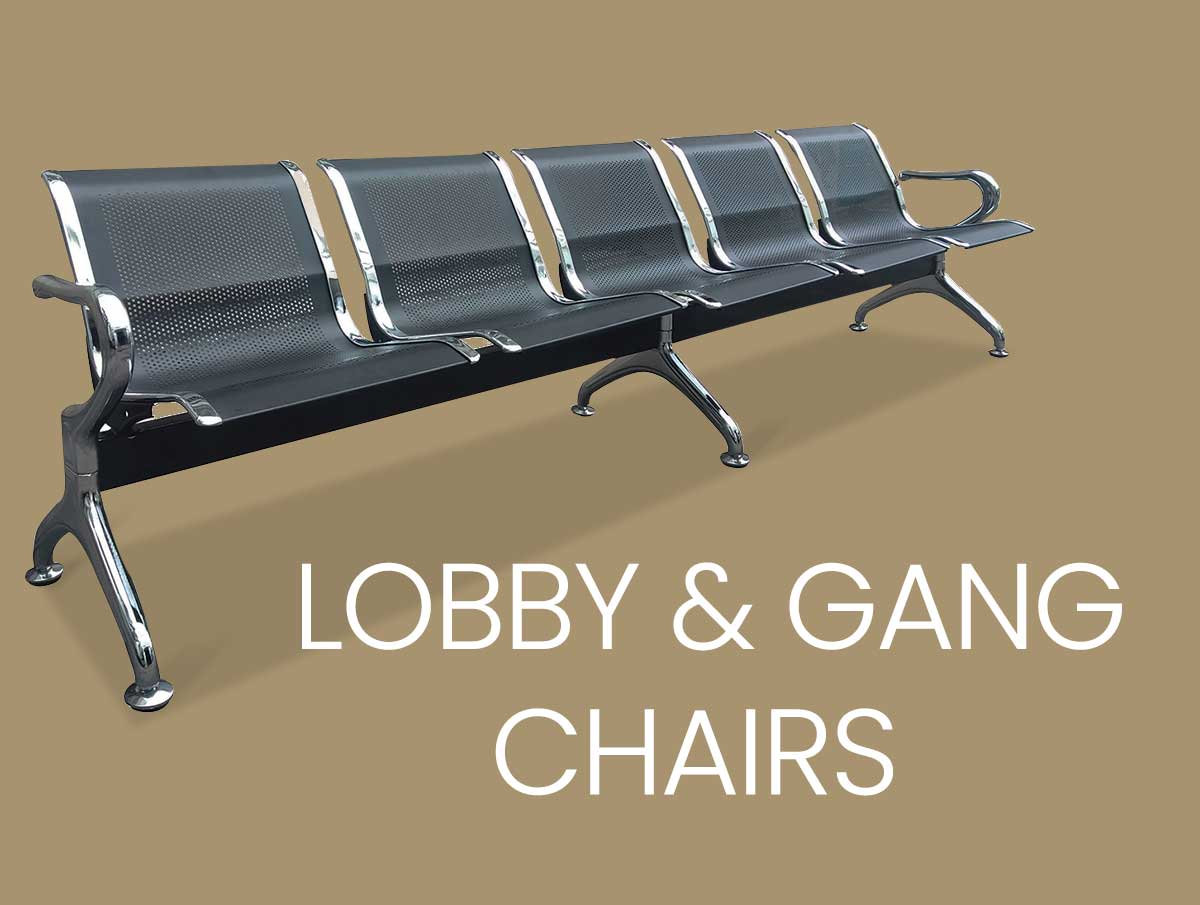 Gang Chairs | 3, 4, 5 Seater Gang Chairs | Furniture Manila