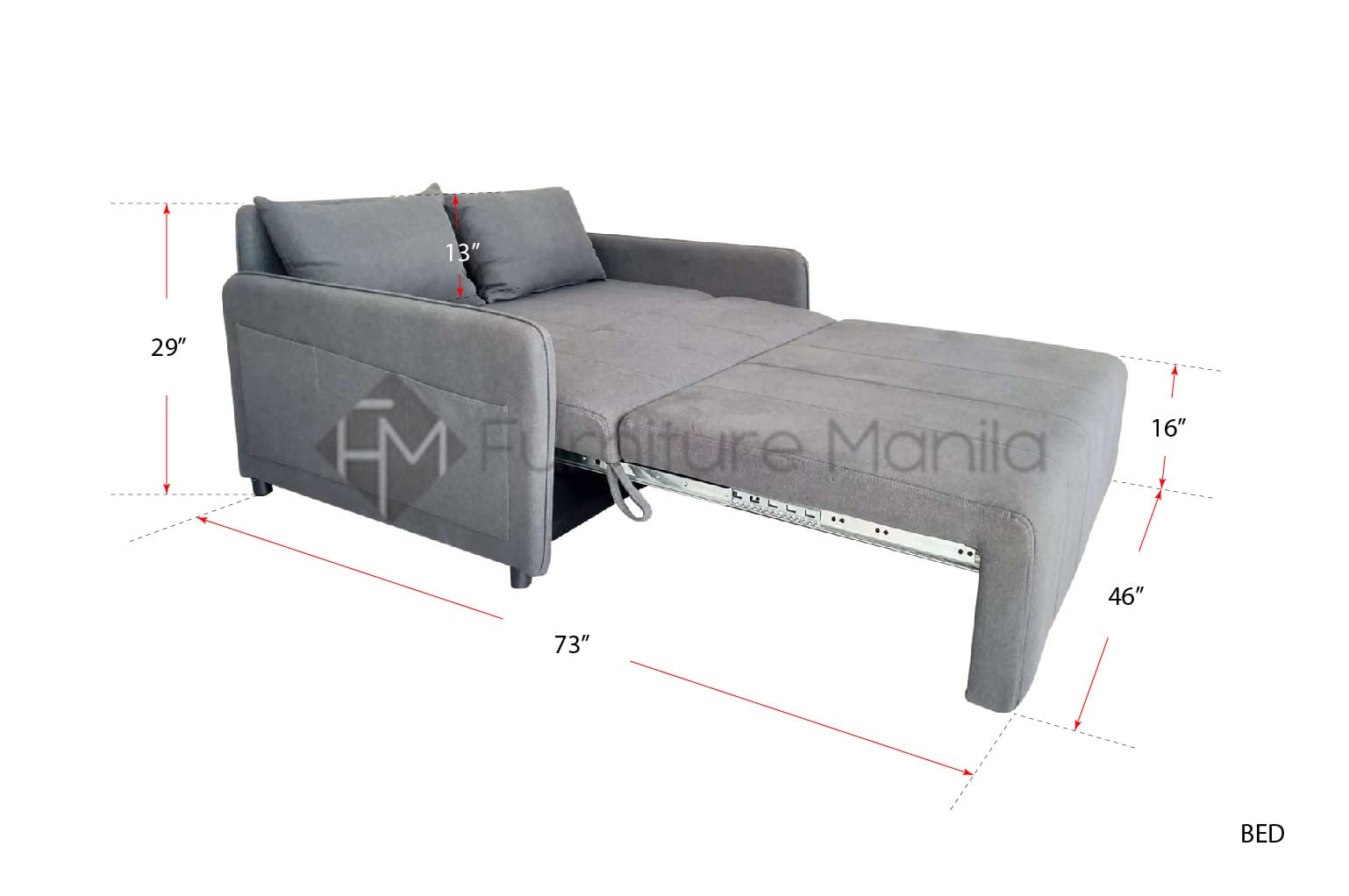 Sofa Bed Dimensions Infoupdate Sofa Bed Dimensions Infoupdate