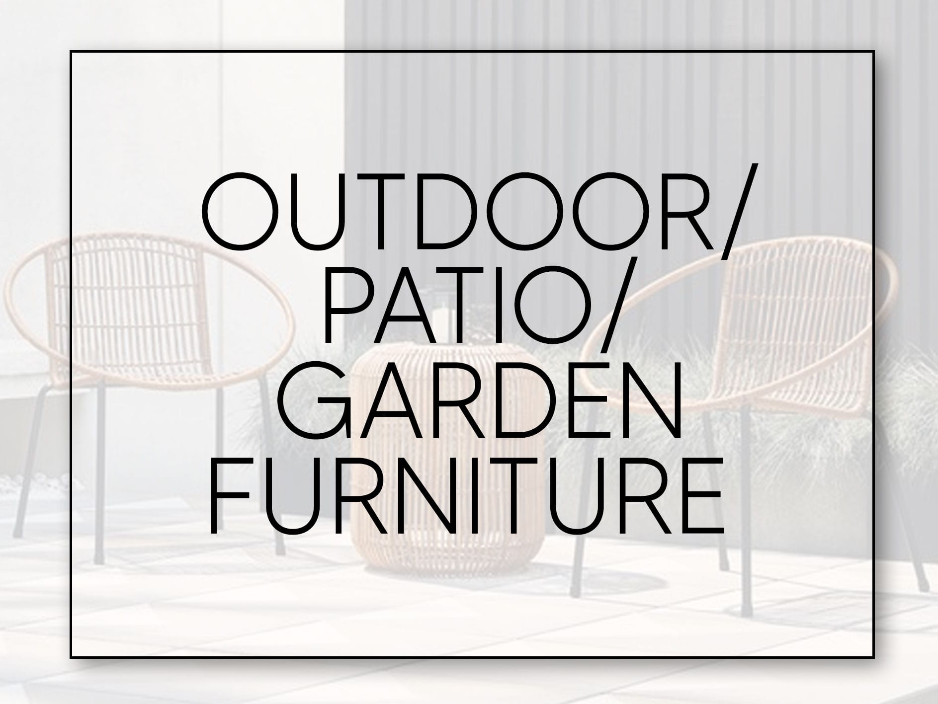 Outdoor/Patio/Garden Furniture | Furniture Manila