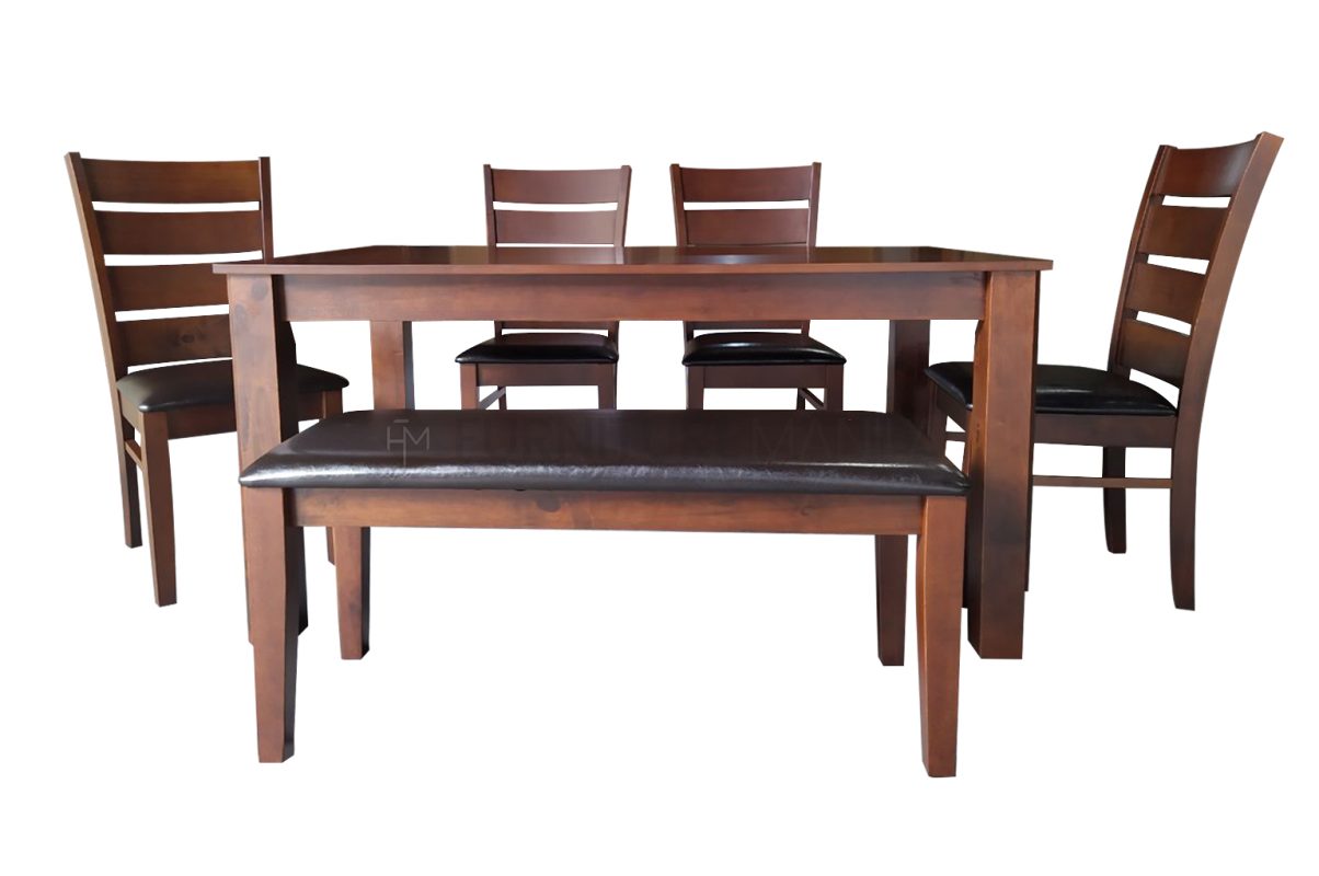 4210 Dining Set with Bench | Furniture Manila