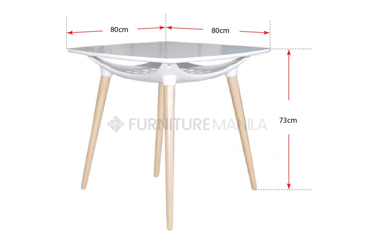 Elan Square Table | Furniture Manila