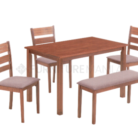 Line Dining Set 4-Seaters | Furniture Manila