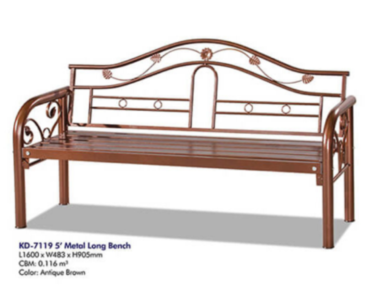 7119 Metal Bench | Furniture Manila