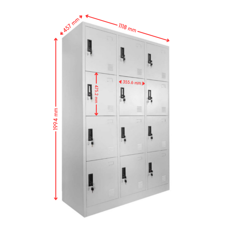 H12 Locker with Extra Large Compartment | Furniture Manila
