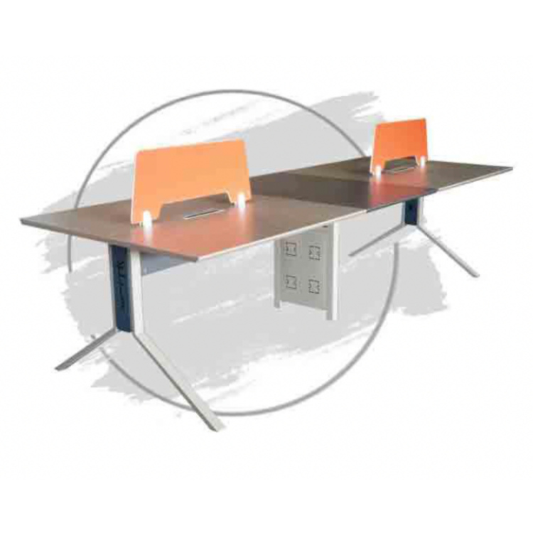 802-3 Workstation + Conference Table | Furniture Manila