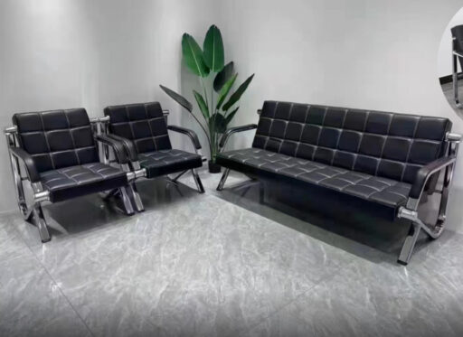 818 Office Sala Set - Black | Furniture Manila