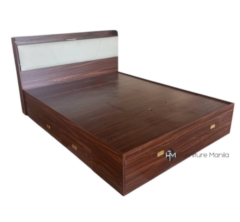 9118 Bed Frame with Hidden Storage | Furniture Manila